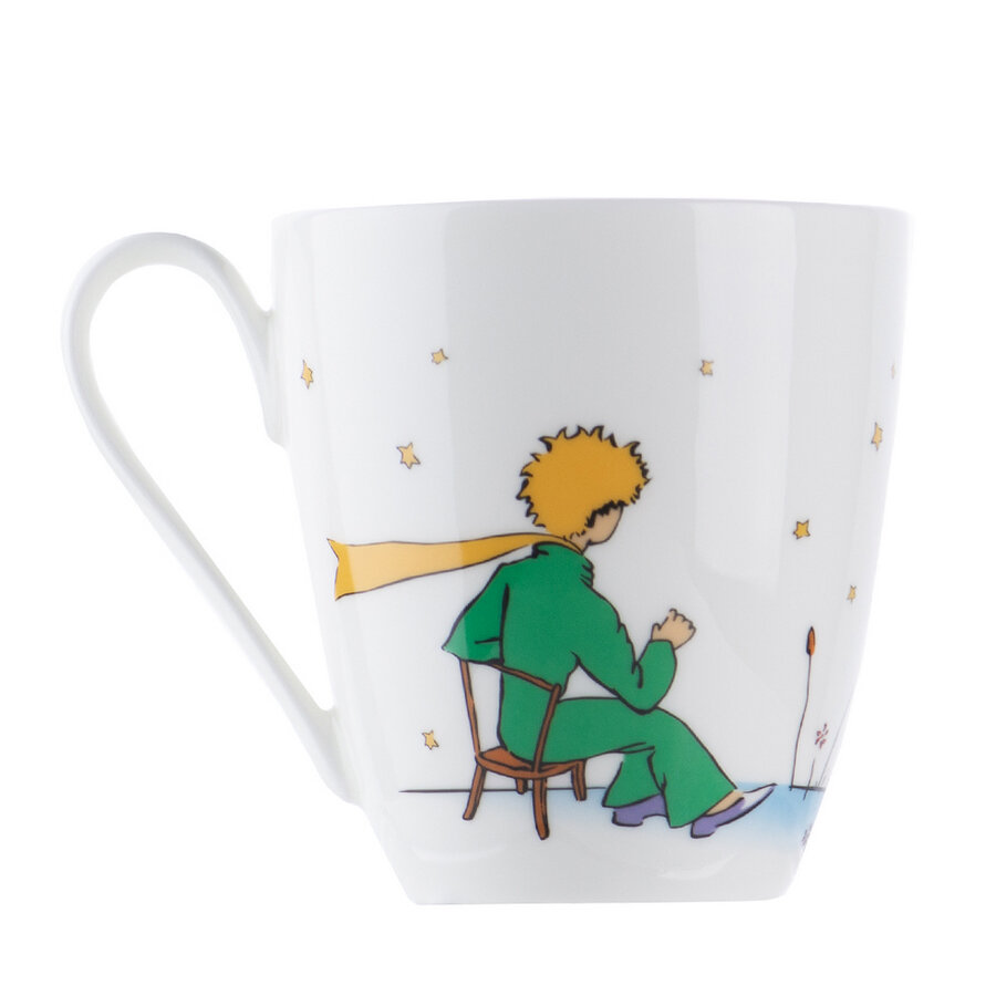 Бокал ИФЗ Вариации, Маленький Принц и Роза, 450мл, подарочный набор, костяной фарфор 81.27912.00.1