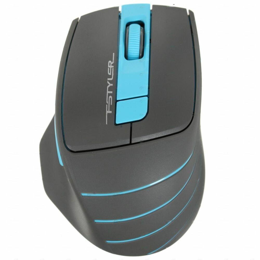 Мышь беспроводная A4Tech Fstyler FG30 серый