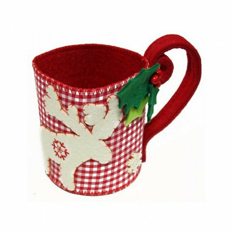 РТО HQC01-6631 Декоративная кружка "Лось", 12.5 x 10 см