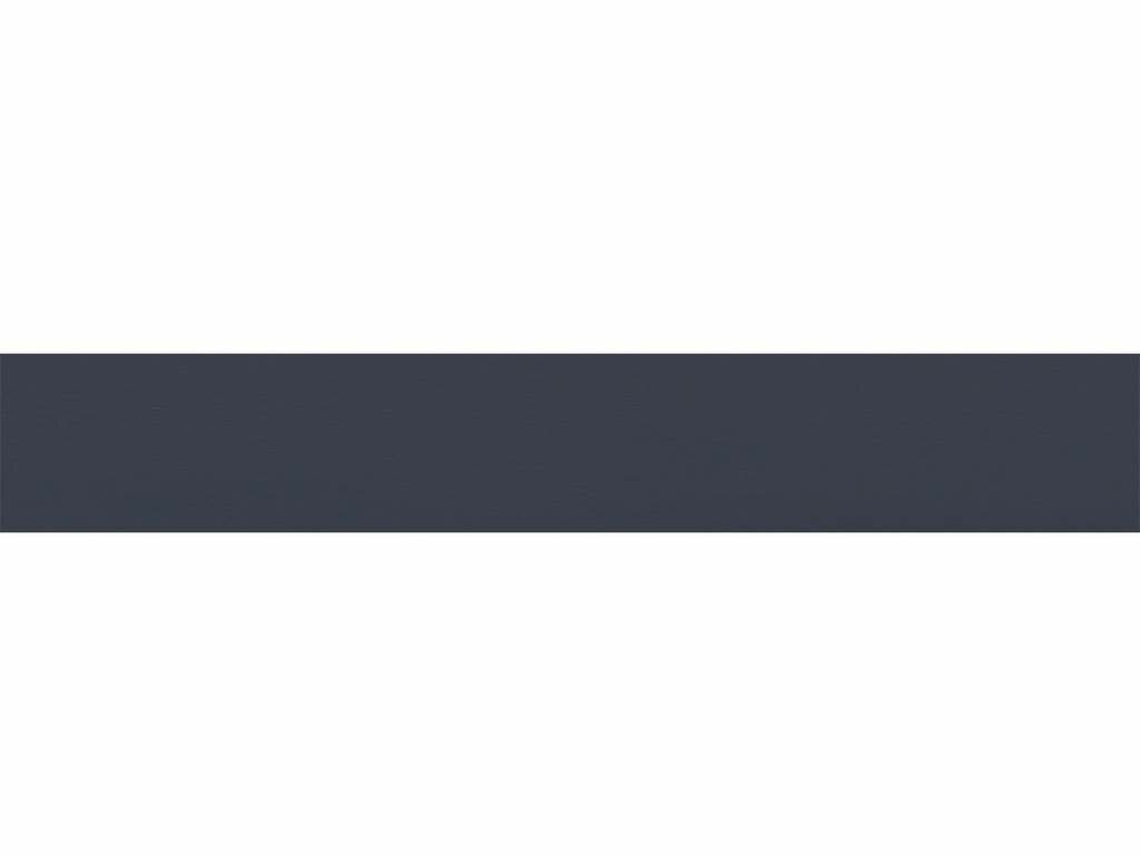 Кромка ABS 22х1 мм, одноцветная, суперматовая, индиго, 25 м