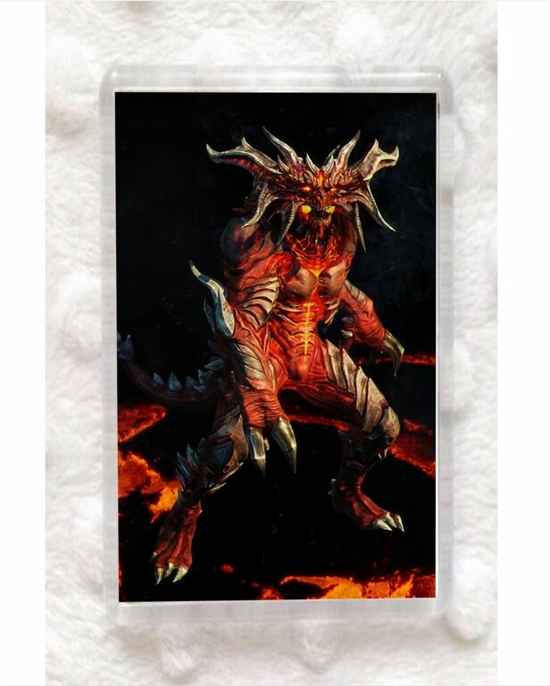 Магнит акриловый Diablo, Диабло №4