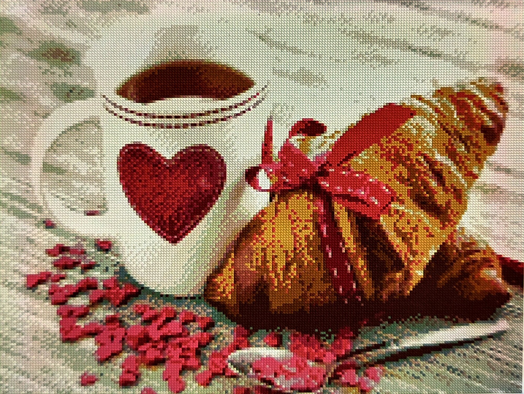 Алмазная мозаика Kakadu "Натюрморт", стразы квадратные, акрил, 40x50 см