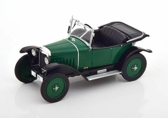 OPEL 4/12 PS 1924 Green, масштабная модель коллекционная
