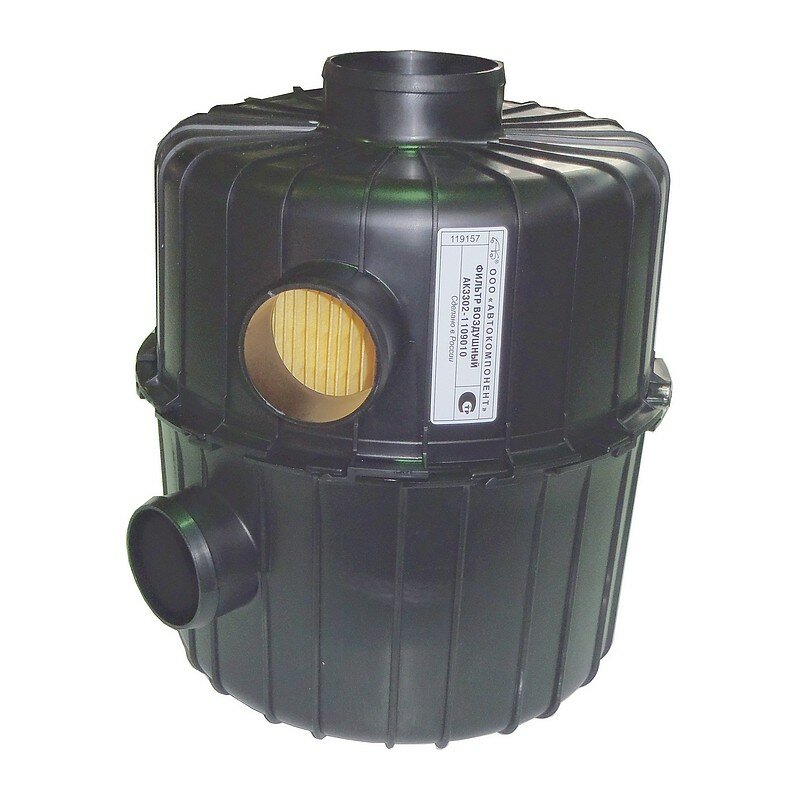 Фильтр воздушный в сборе Г-3302 двс 405 евро 3 низкий пластик ПЗИ