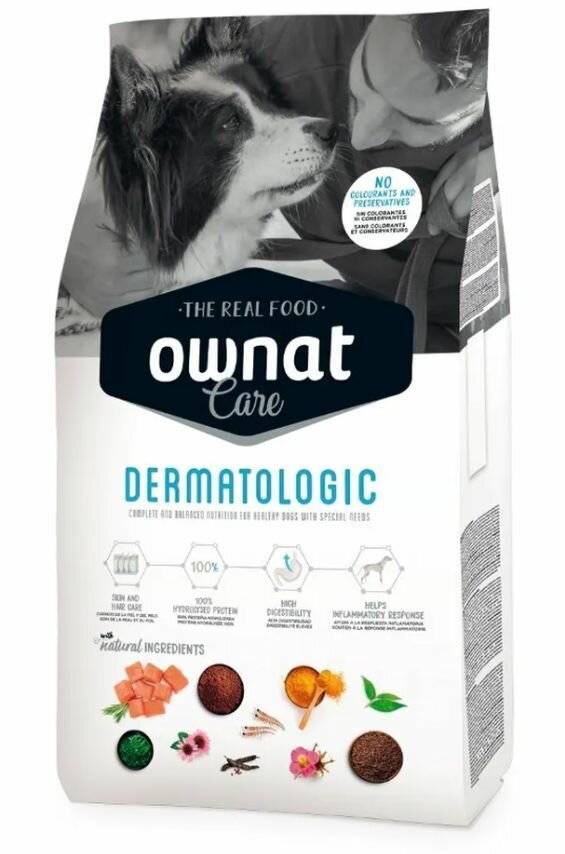 Adult Care Dermatologic Сухой корм для собак всех пород склонных к дерматологической чувствительности, с лососем, 3 кг