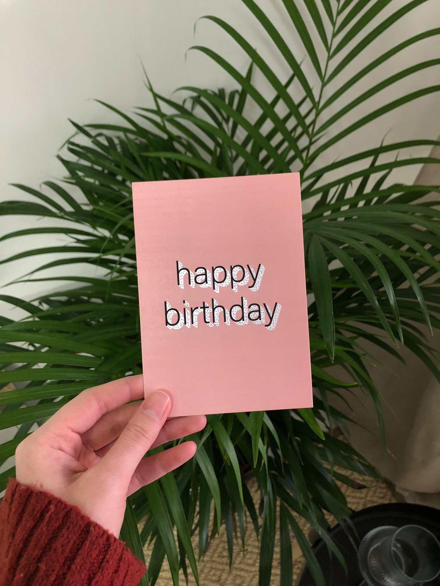 Открытка "Happy Birthday" 10,5х14,8 см