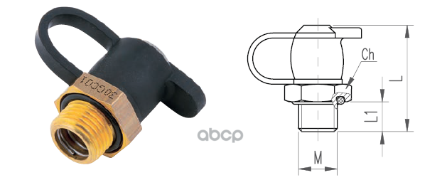 Клапан контр. вывода М16/ Sirit арт. 27901615