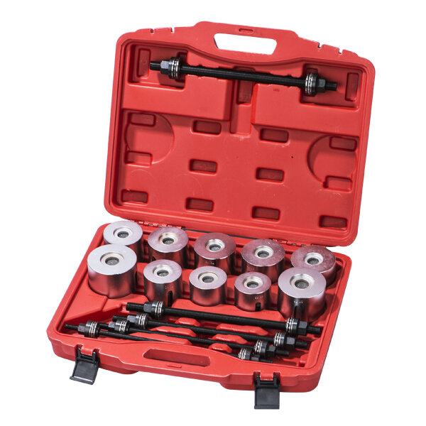 Набор для монтажа и демонтажа подшипников и сайлентблоков, 27 предметов ROSSVIK ST028
