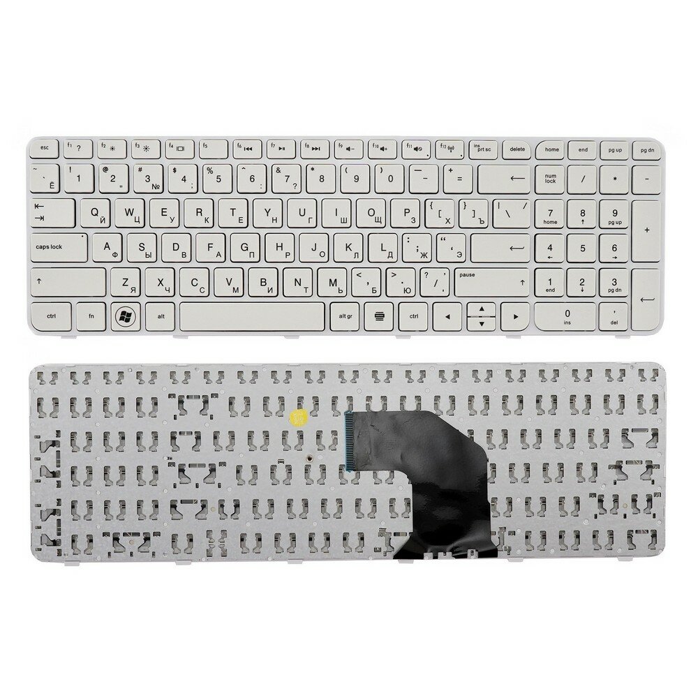 Клавиатура HP Pavilion G6-2000 G6-2100 G6-2200 G6-2300 белая (Новый)
