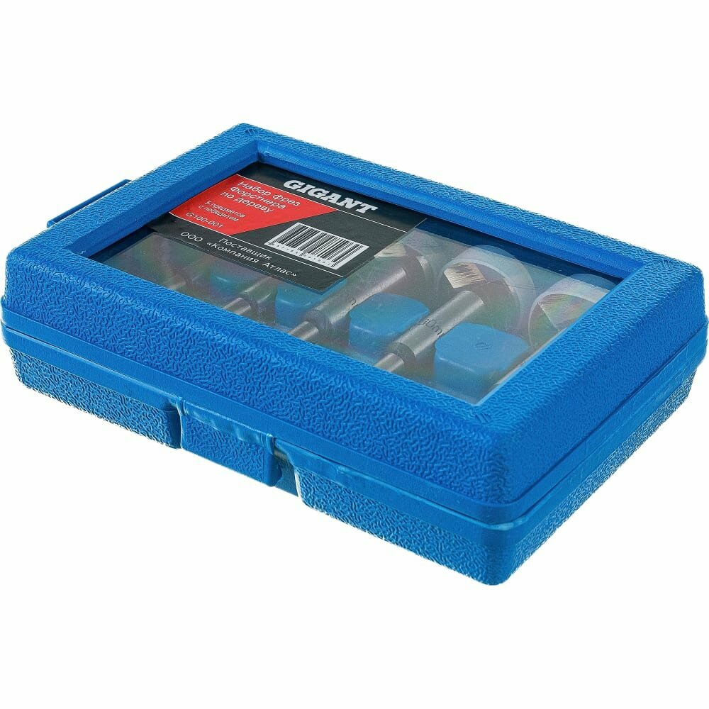 Набор фрез Форстнера по дереву 5 предметов Gigant G100-001