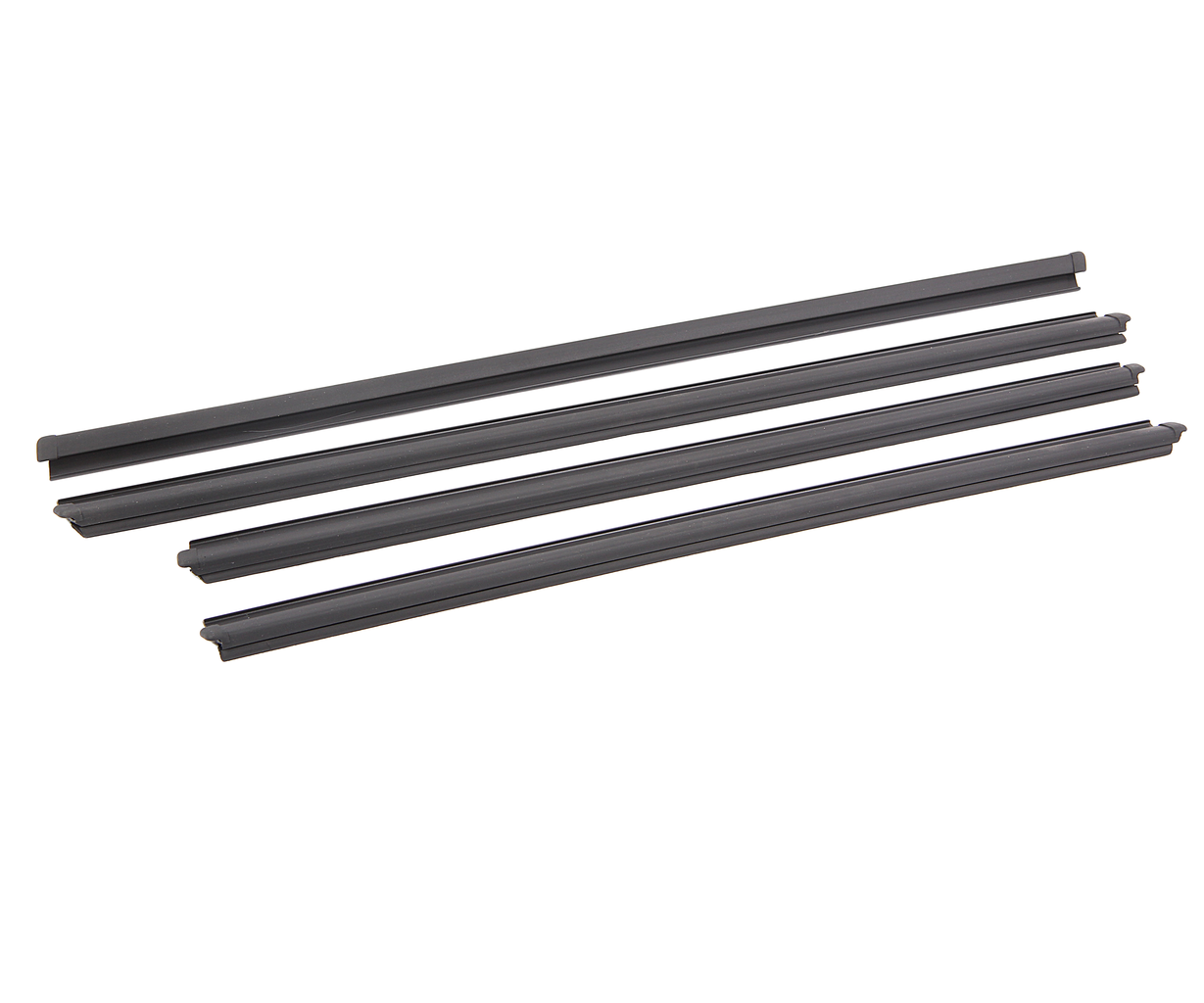 Уплотнитель стекла ВАЗ-2170 двери нижний наружный комплект 4шт. Балаковозапчасть