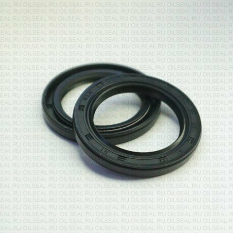 Сальник маслобензостойкий (Манжета армированная) с пыльником 25x35x4 TC NBR-70
