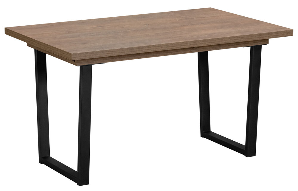 Обеденный стол Терминал KANSAS черный, Дуб Канзас Размеры: Высота 760мм Глубина 1380мм Ширина 850мм