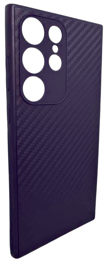 Чехол-накладка CARBON Mariso для Samsung Galaxy S23 Ultra (Фиолетовый)