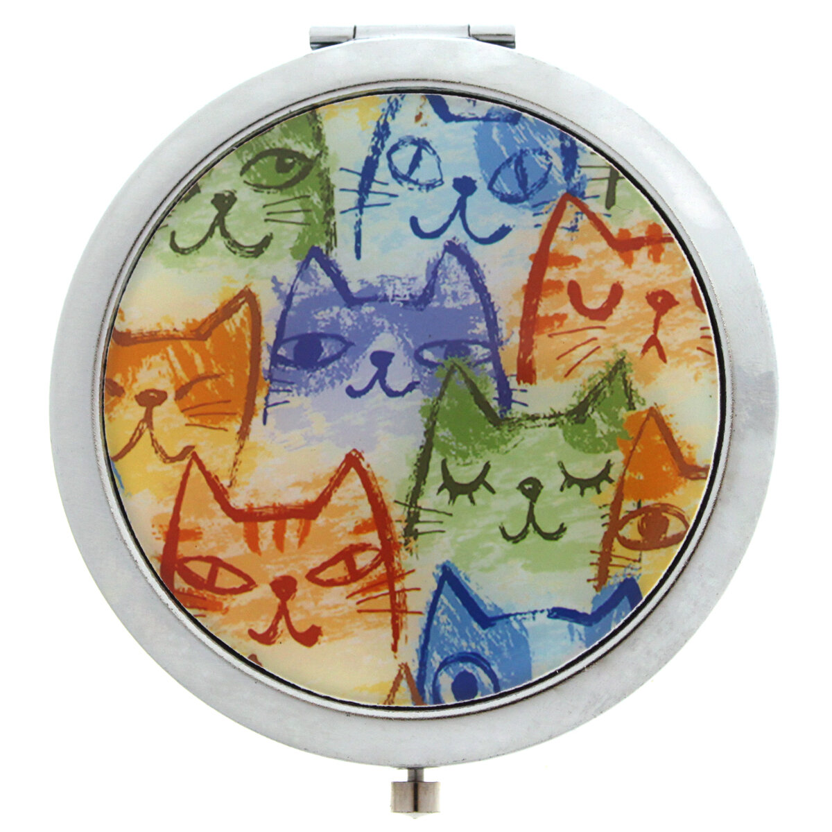 Карманное зеркальце кошки