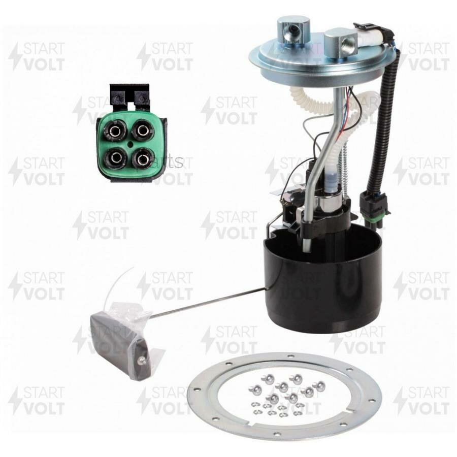 STARTVOLT SFM 0307 Модуль топл. насоса для а/м ГАЗ ГАЗель, Соболь с дв. ЗМЗ-405 резьбовые штуцеры STARTVOLT SFM 0307