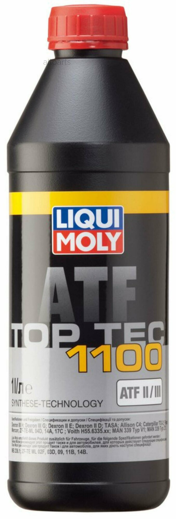 LIQUI MOLY 7626 Масло трансмиссионное LIQUI MOLY Top Tec ATF 1100 1 л 7626 / 3651