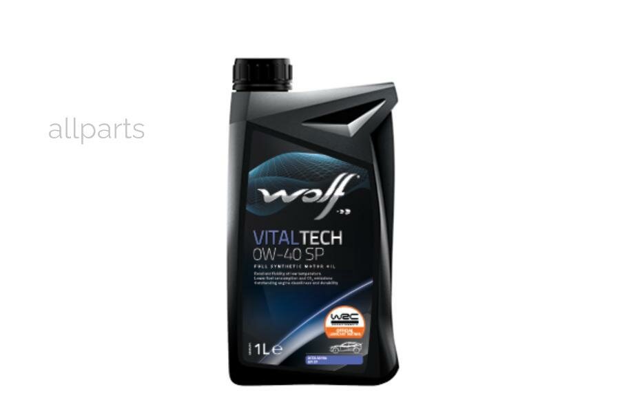WOLF OIL 1048897 Масло моторное VITALTECH 0W-40 SP 1L