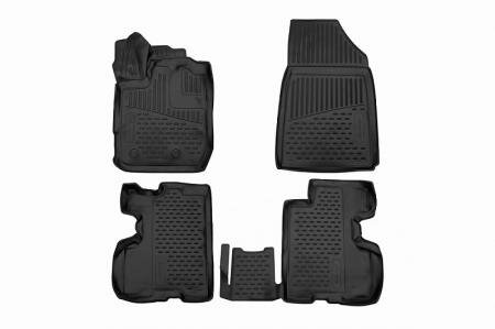 Коврики 3D в салон RENAULT ARKANA 2019- 4шт. (полиуретан) Novline / Element ELEMENT3D02303210K