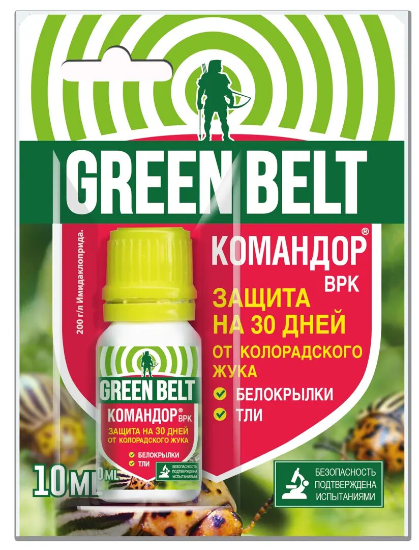 Средство от насекомых Командор Грин Бэлт 10 мл