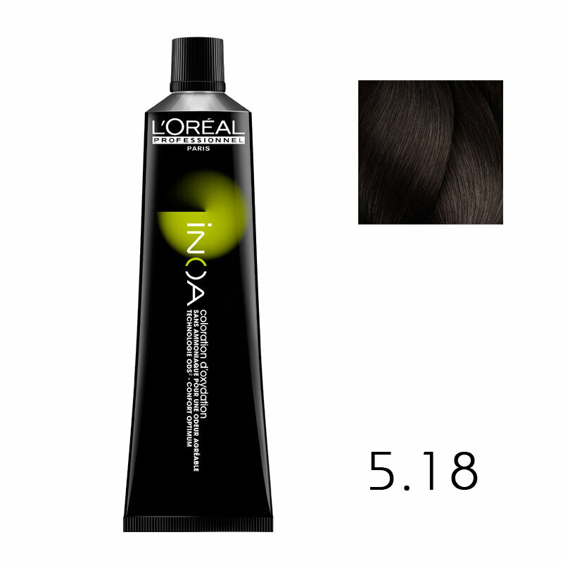L'Oreal Professionnel Inoa Mochas 5.18 60GRM V049 Краска Франция 60 гр