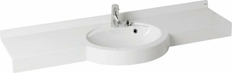 Мебельная раковина Aquaton Отель 150 с навесами и диспенсером 1A70133NOT010