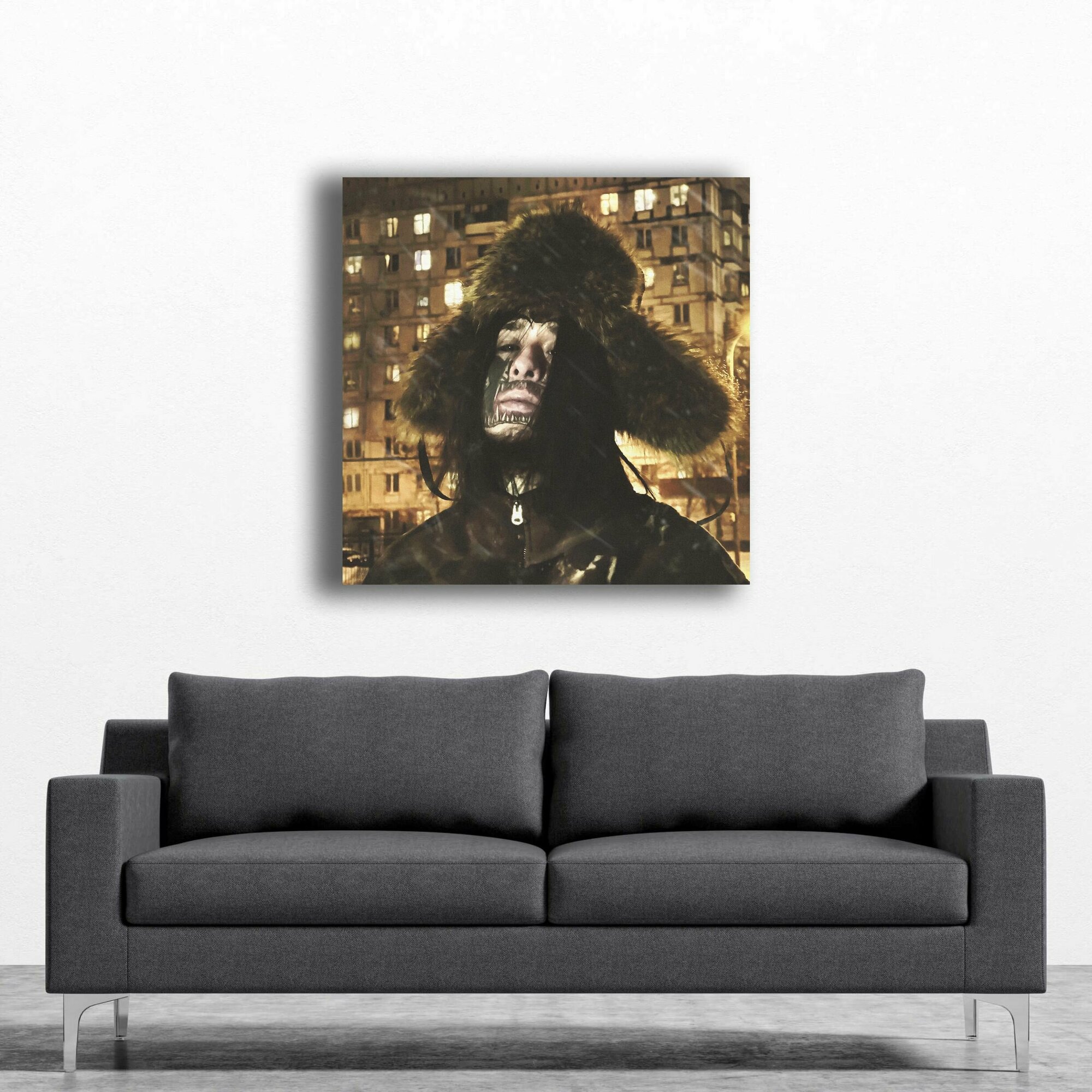 Интерьерная картина на холсте / Кишлак / 40*40