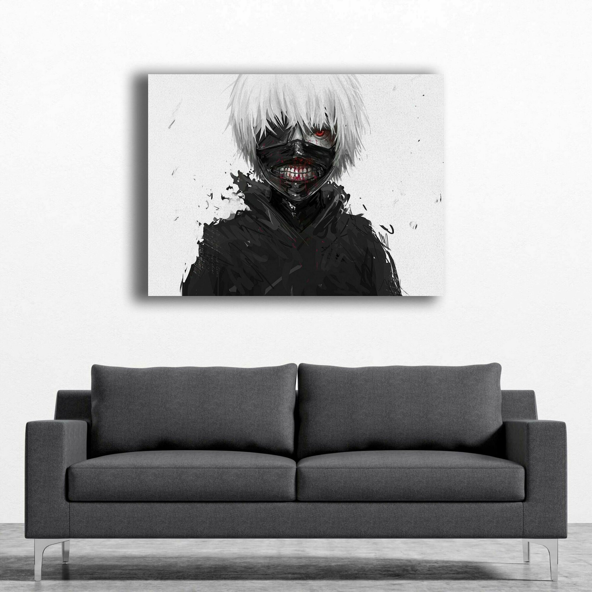 Интерьерная картина на холсте / dead inside / zxc 50*70