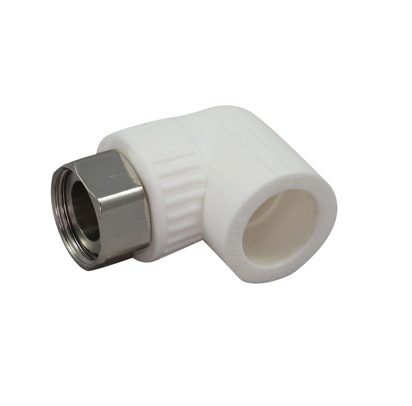 Угол с накидной гайкой 20х3/4 полипропиленовый