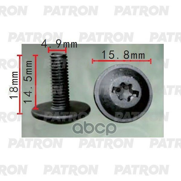 Винт металлический PATRON арт. P37-2204