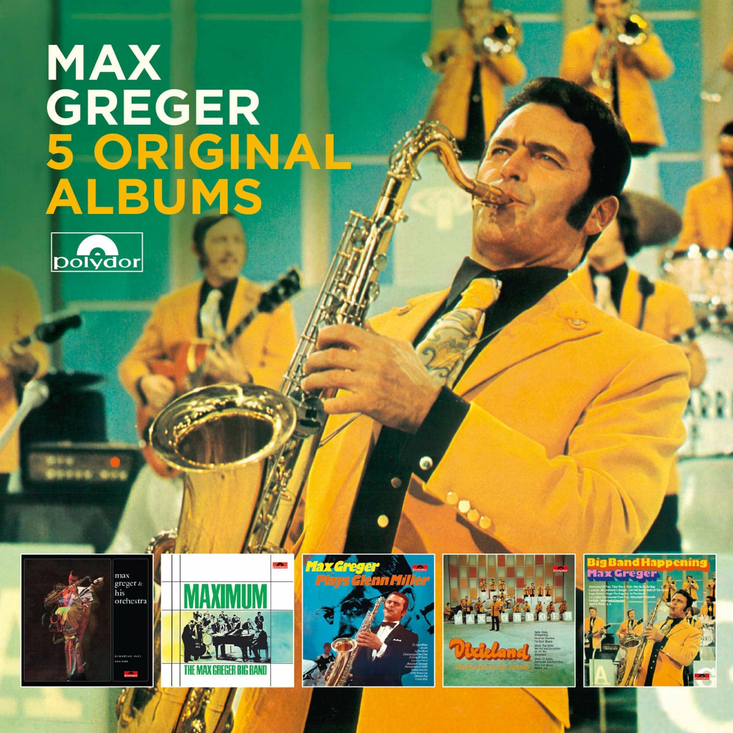 Audio CD Max Greger - 5 Original Albums (5 CD)