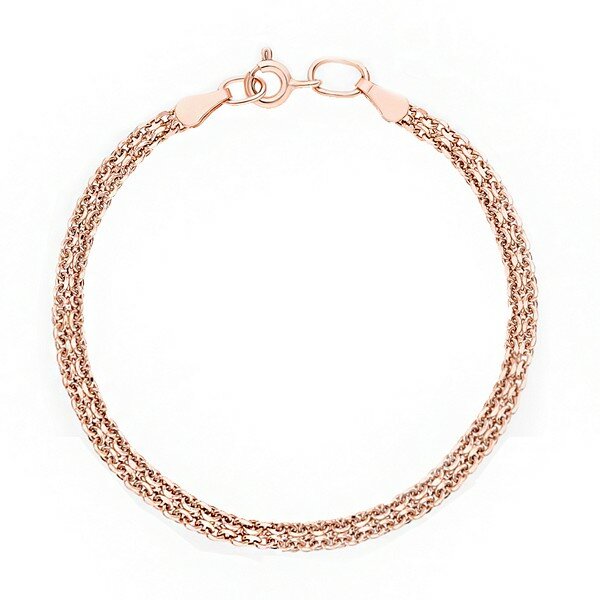 Браслет, красное золото, 585 проба