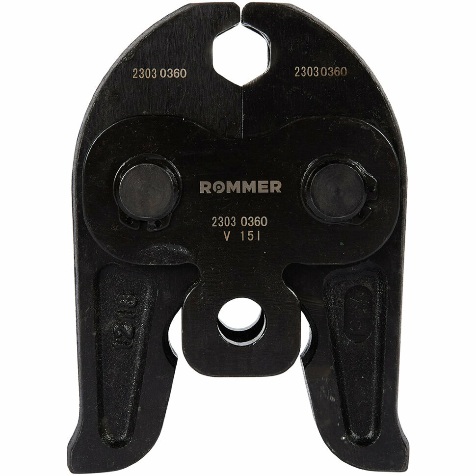 Пресс-клещи ROMMER V-профиль, 15 мм (RPT-0003-000015)