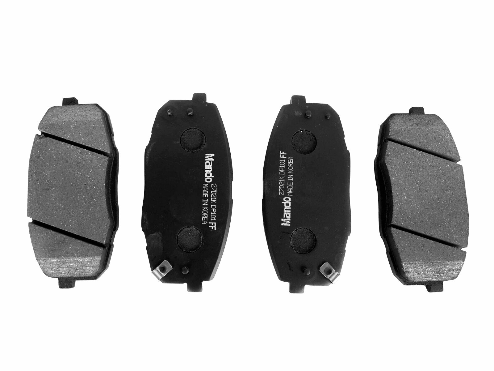 Колодки тормозные MANDO MPK36