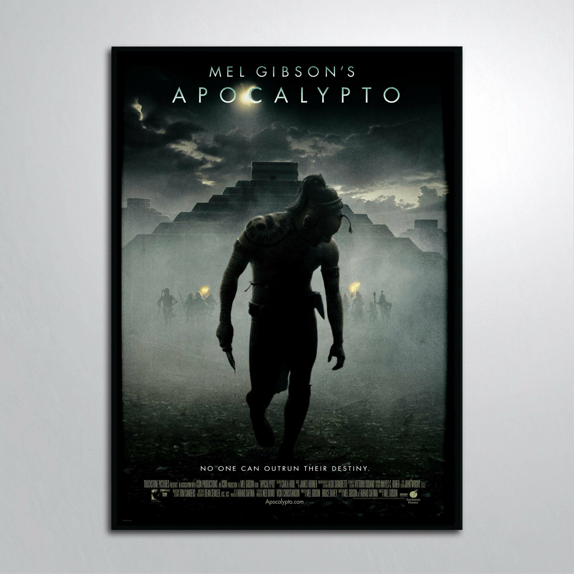 Постер без рамы/Апокалипсис Мэл Гибсон Классический Майя Apocalypto (А2/420х594)