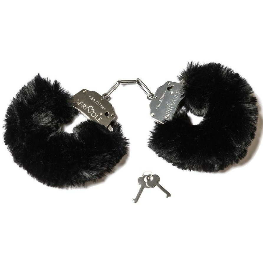 Наручники Le Frivole "Be Mine", металл, мех, универсальный размер