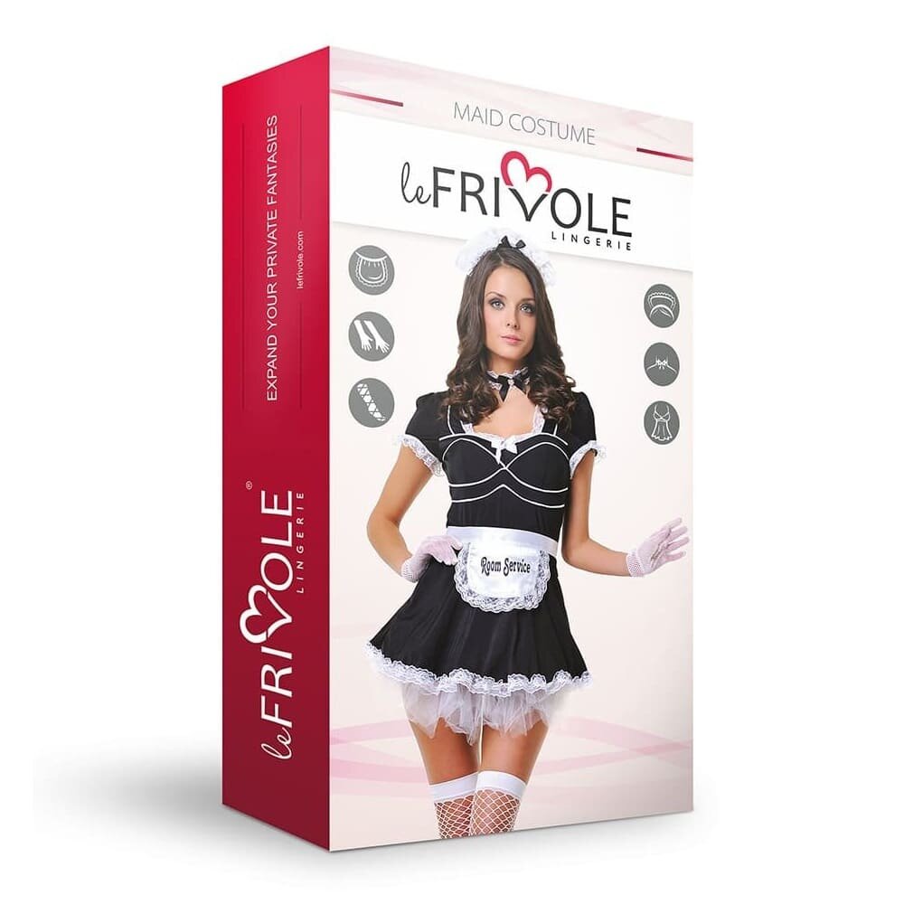 Костюм горничной Le Frivole "Room Service", мини, мини, Россия