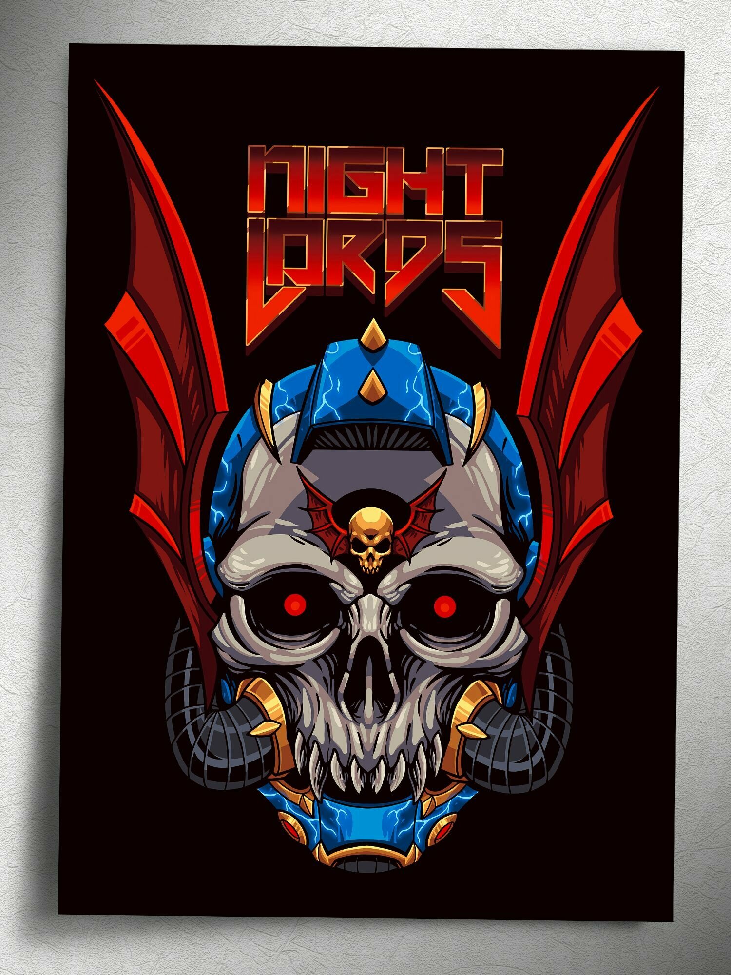 Постер: Night Lords (Вархаммер 40000, Warhammer)