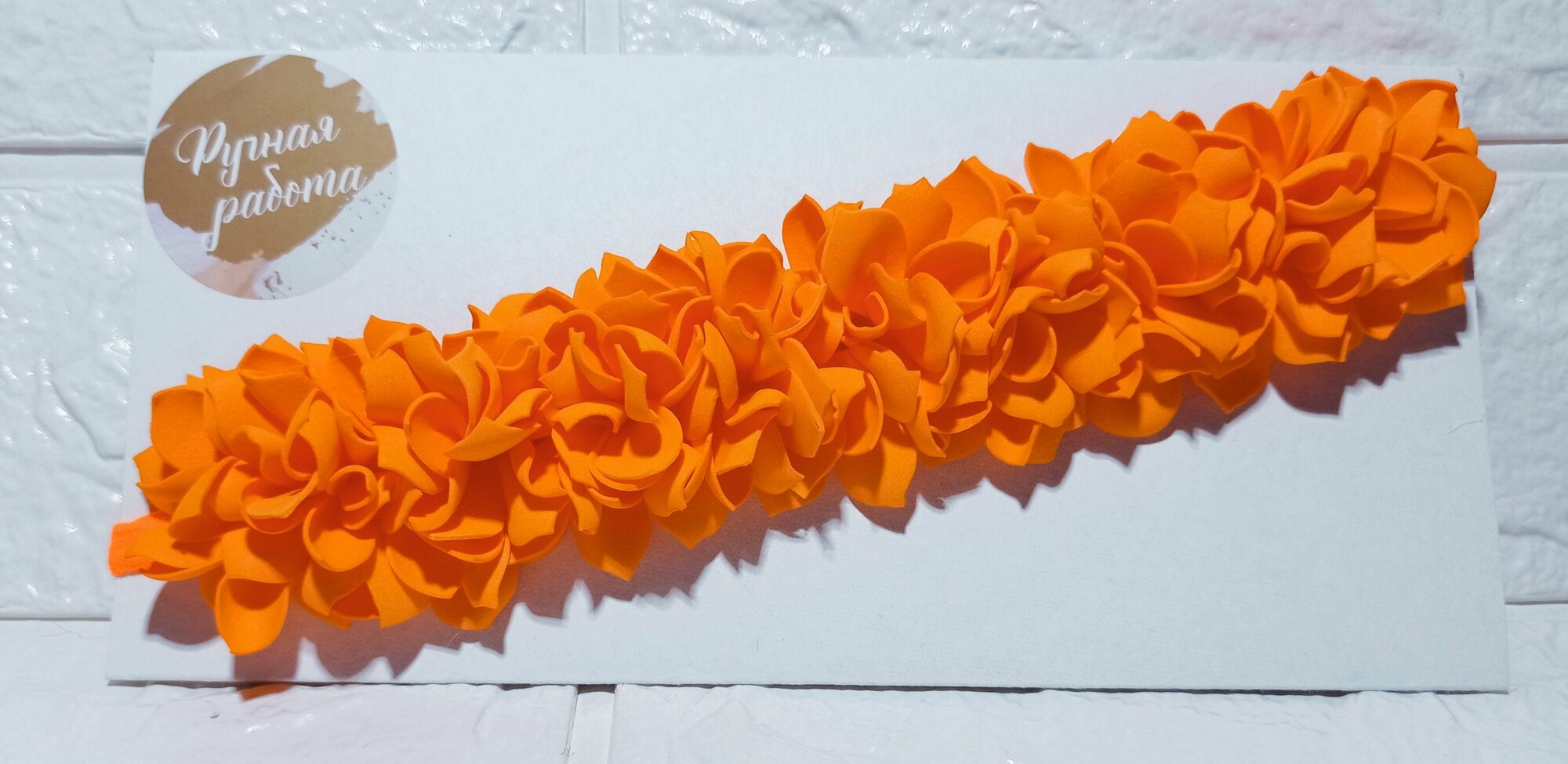 Повязка для волос "Гортензия"