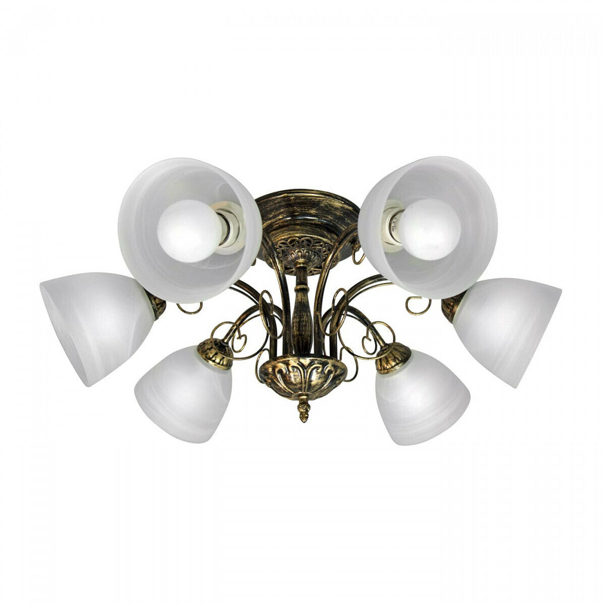 Люстра потолочная 6 плафонов большая Петрасвет Россия S2427-6