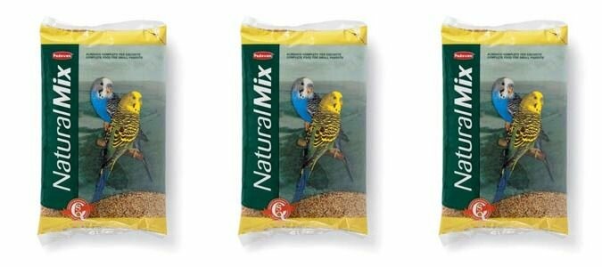 Padovan Корм сухой для волнистых попугаев, 1000 г, 3 уп