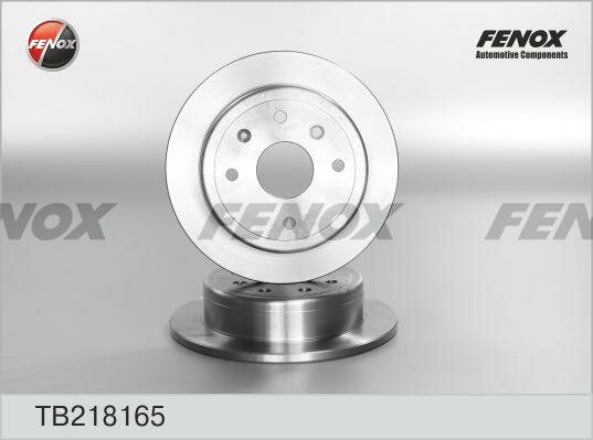 Диск тормозной зад прав лев Fenox TB218165