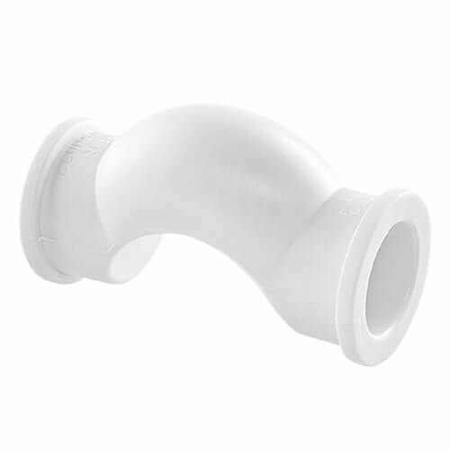 Обвод TEBO 25 короткий; полипропилен (1 штука)