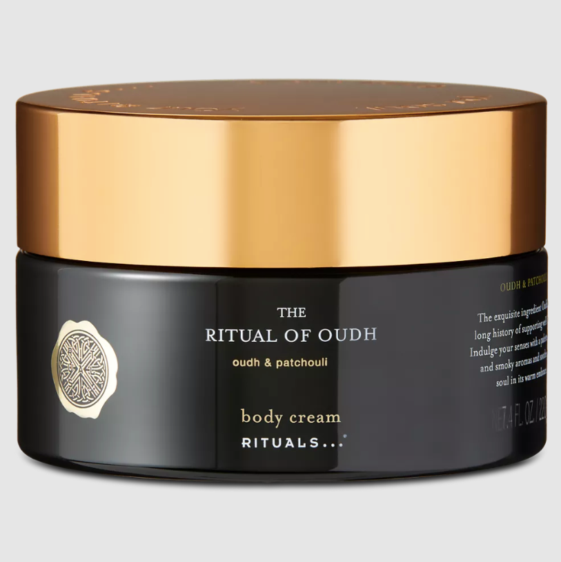 Крем для тела RITUALS "OUDH" с древесным ароматом черного уда и пачули, 220мл