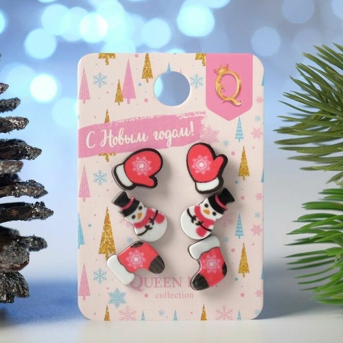 Серьги пусеты