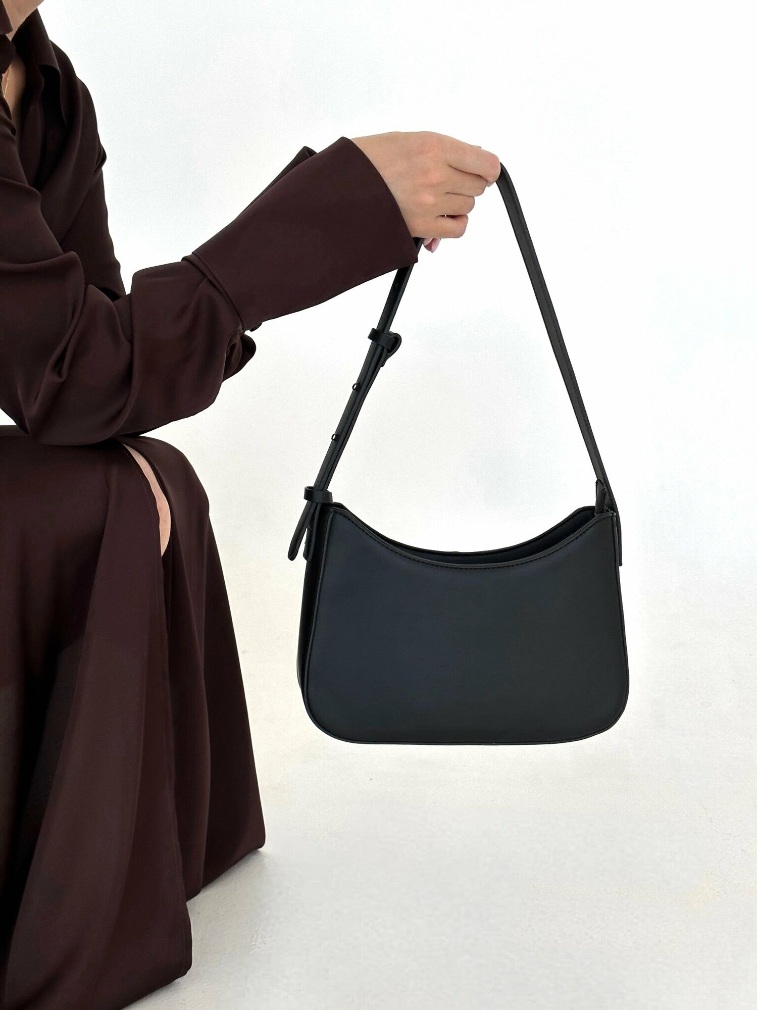 Сумка багет  женская на плечо