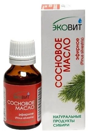 Эфирное масло ООО «ПК»Эковит» "Сосна", тонизирующее, хвойный аромат, 10мл
