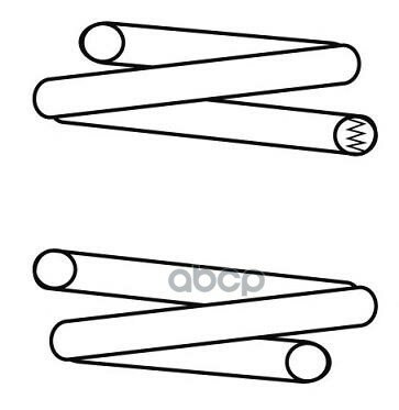 Пружина подвески OPEL Astra G Coupe 2,2 16V 98 -04 front CS Germany арт. 14774405