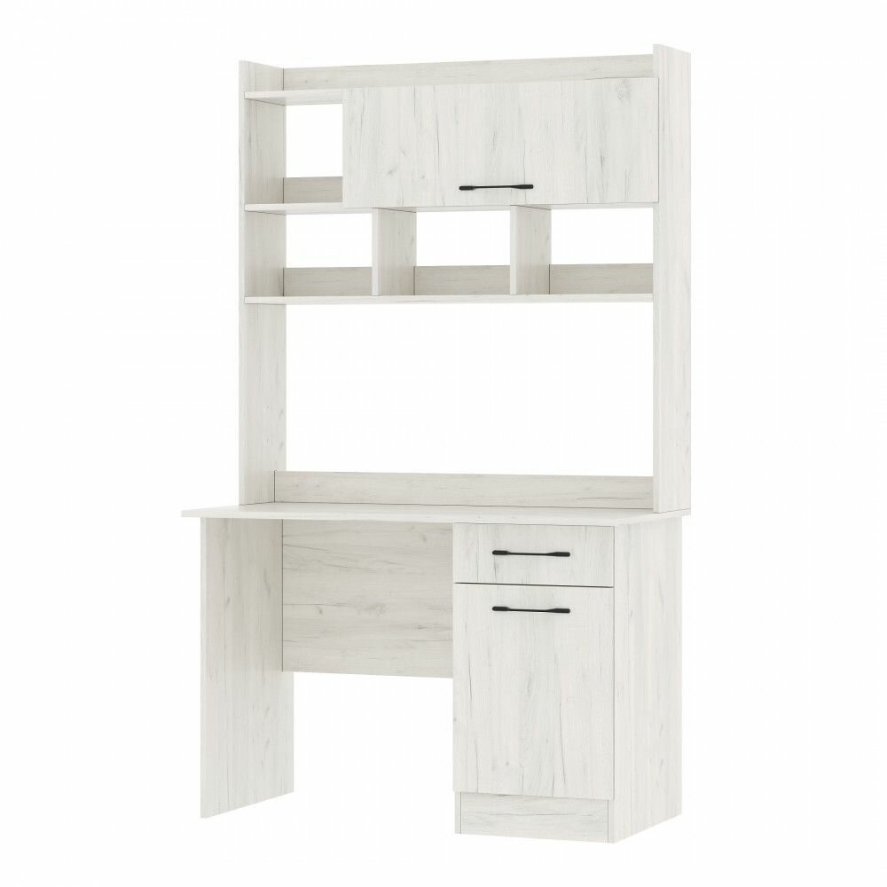 Стол компьютерный с ящиками Крафт Белый, ПСК-2, 111,8х57х188,2 см Памир