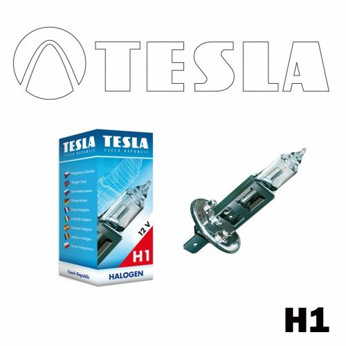 Лампа H1 12V 55W TESLA Р14,5s B10101